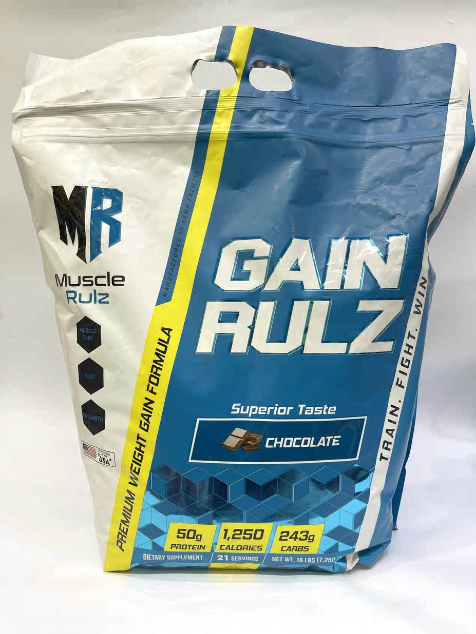 گینر گین رولز ماسل رولز 7 کیلویی Muscle Rulz Gain Rulz – تاپ لند | قالب ...